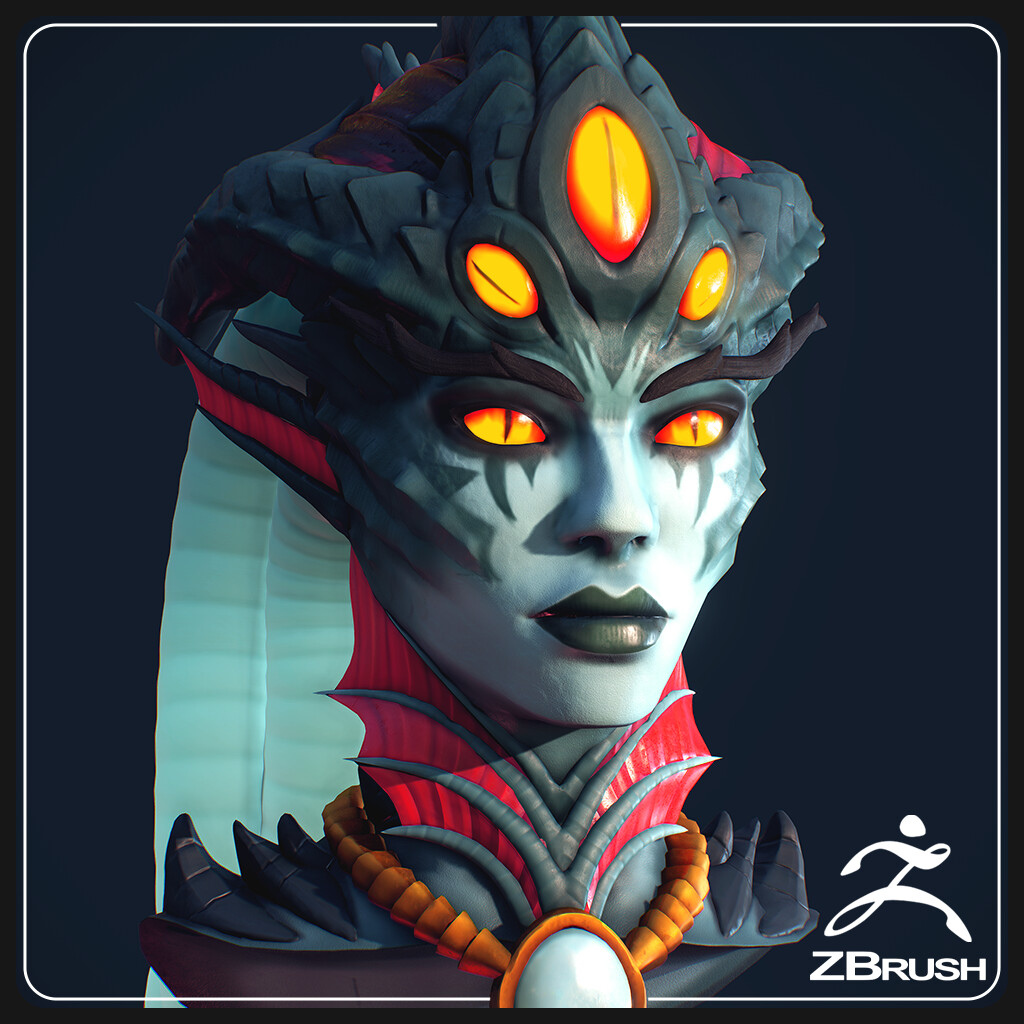 ArtStation - Queen Azshara | World of Warcraft Fanart