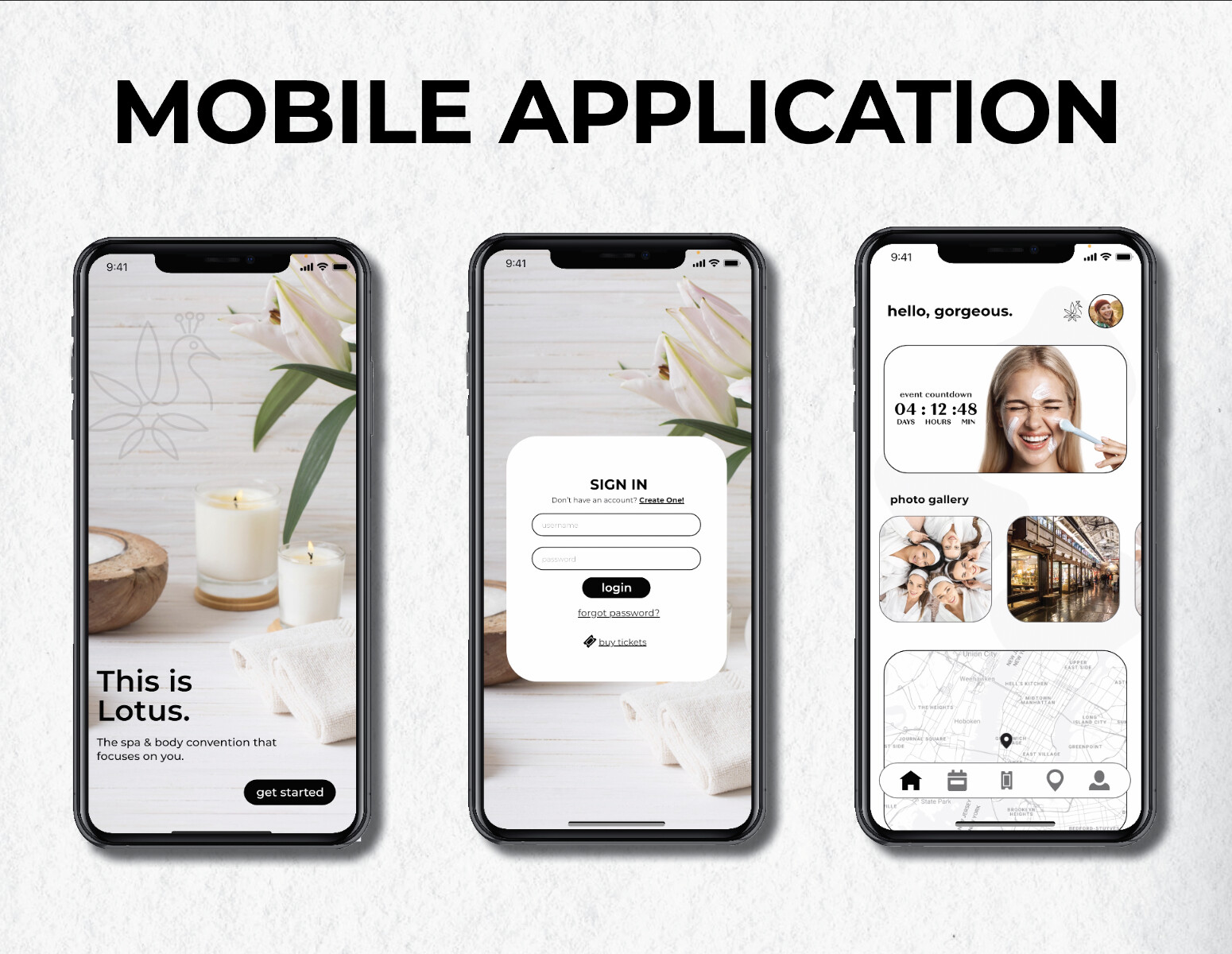 ArtStation - "Lotus" UI/UX Design