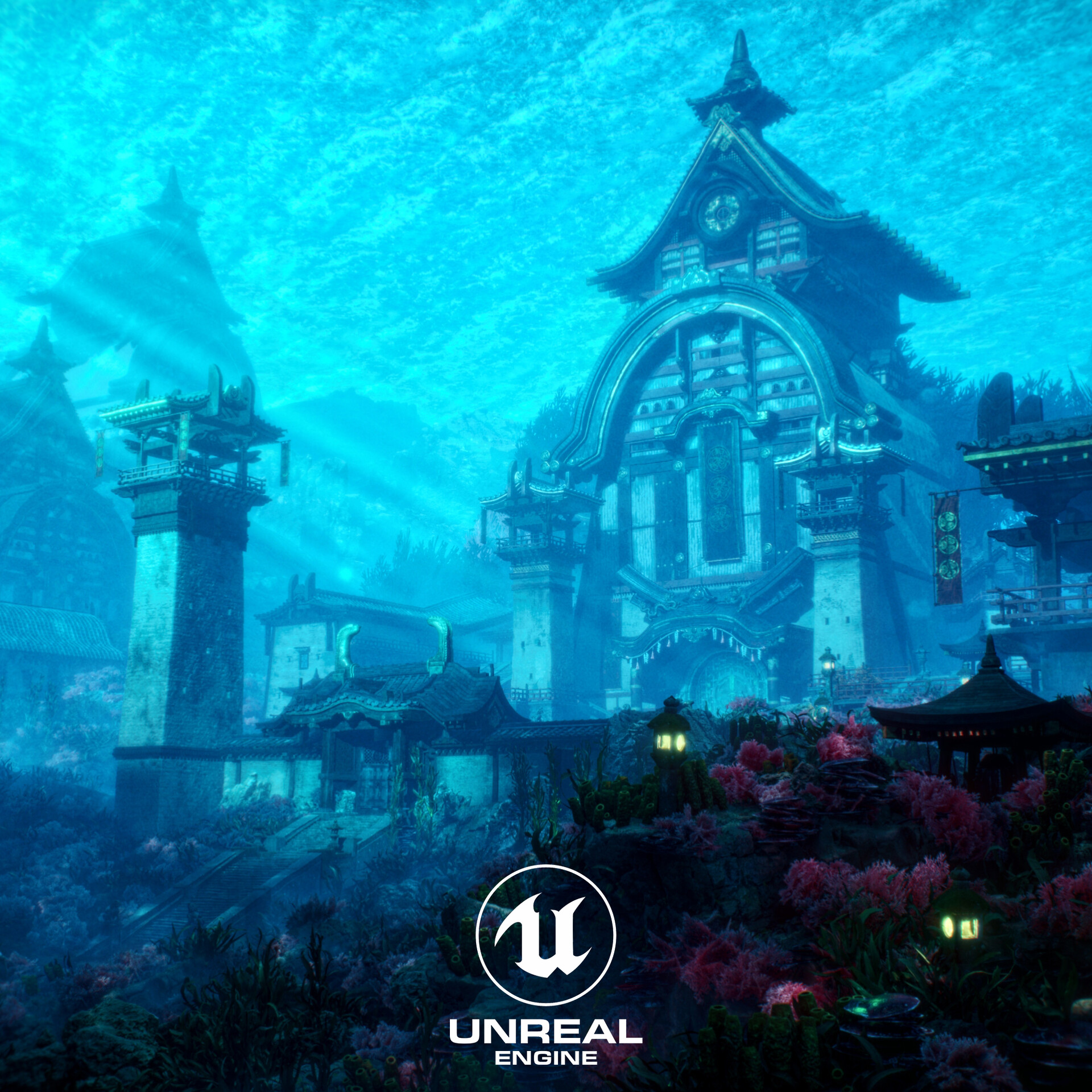 ArtStation - The Forgotten Temple - [Lighting Study]