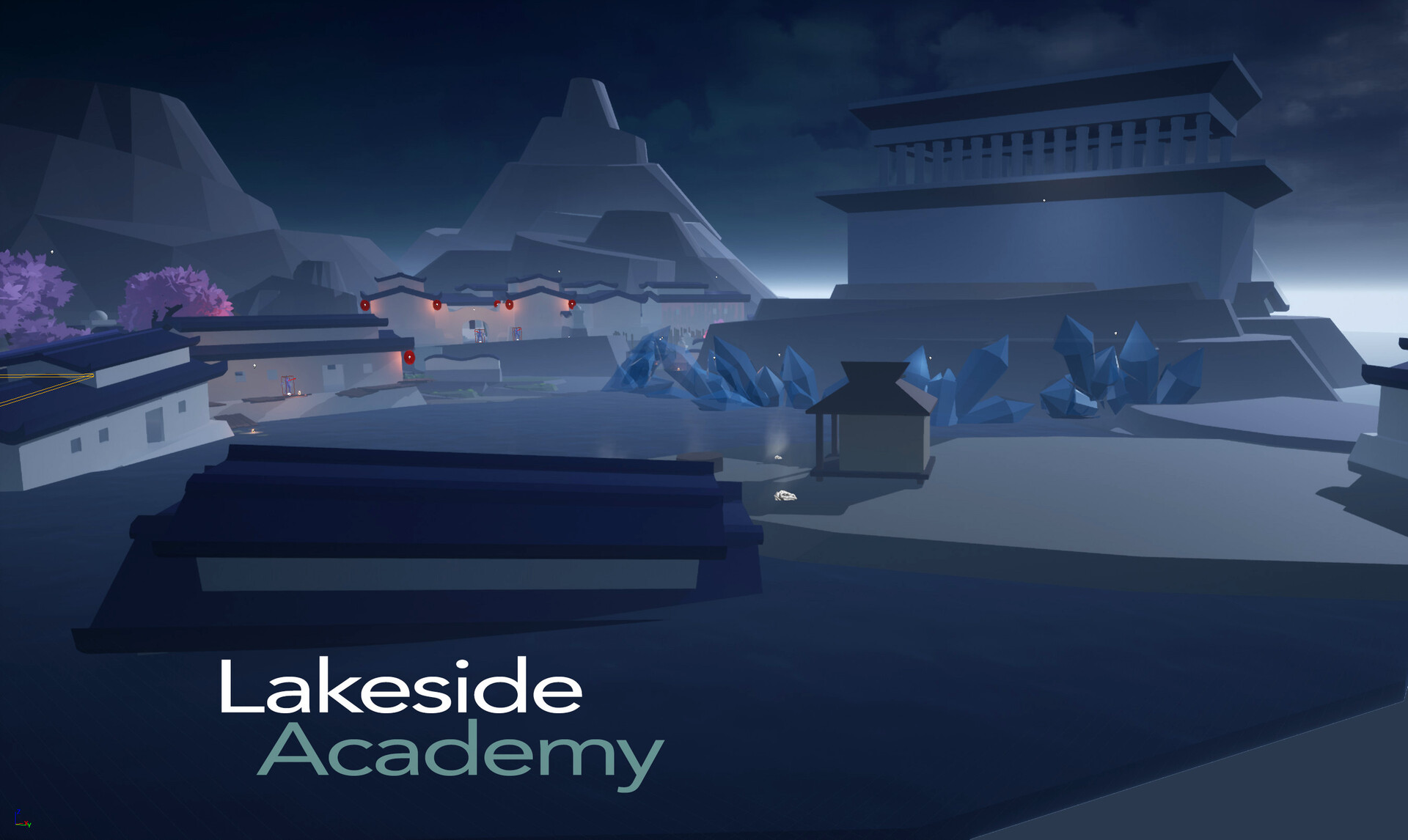 ArtStation - Lakeside Academy - WIP