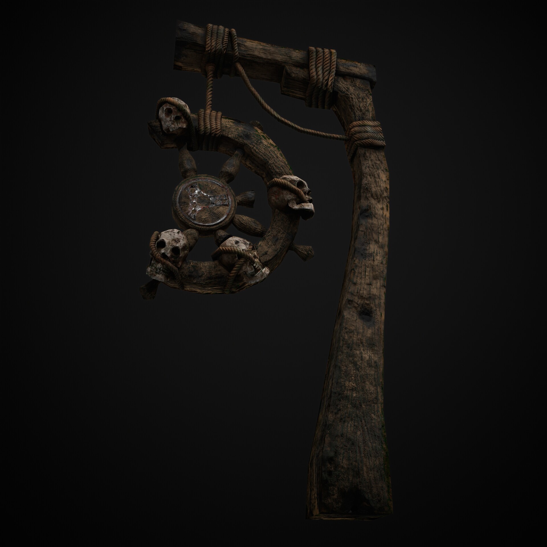 ArtStation - SKULL PROP ASSET (PIRATE THEMED) 2644 polys