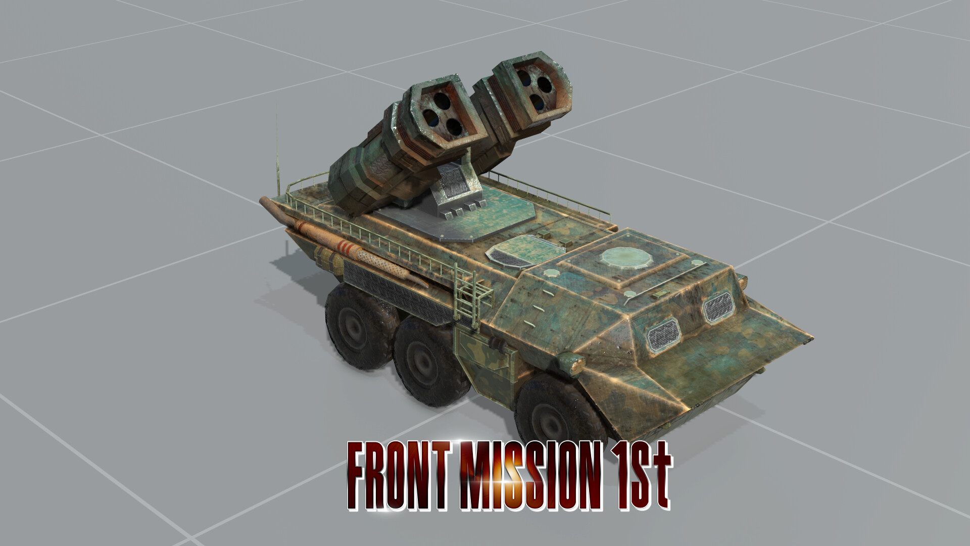 ArtStation - Front Mission1 Remake - special vehicles rig and animation