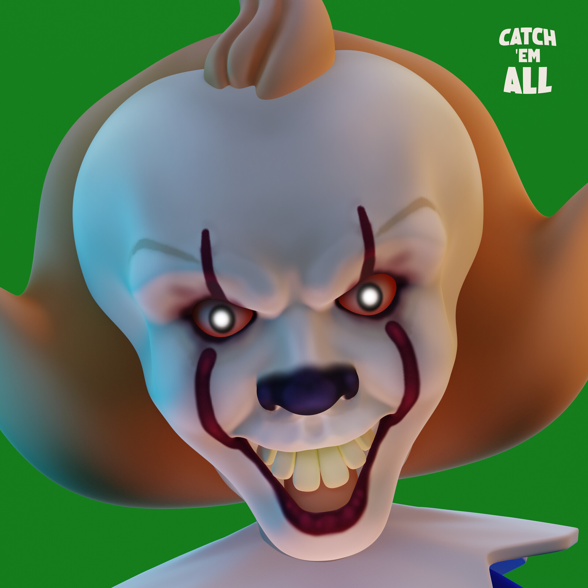 ArtStation - Creepy Clown Seeker