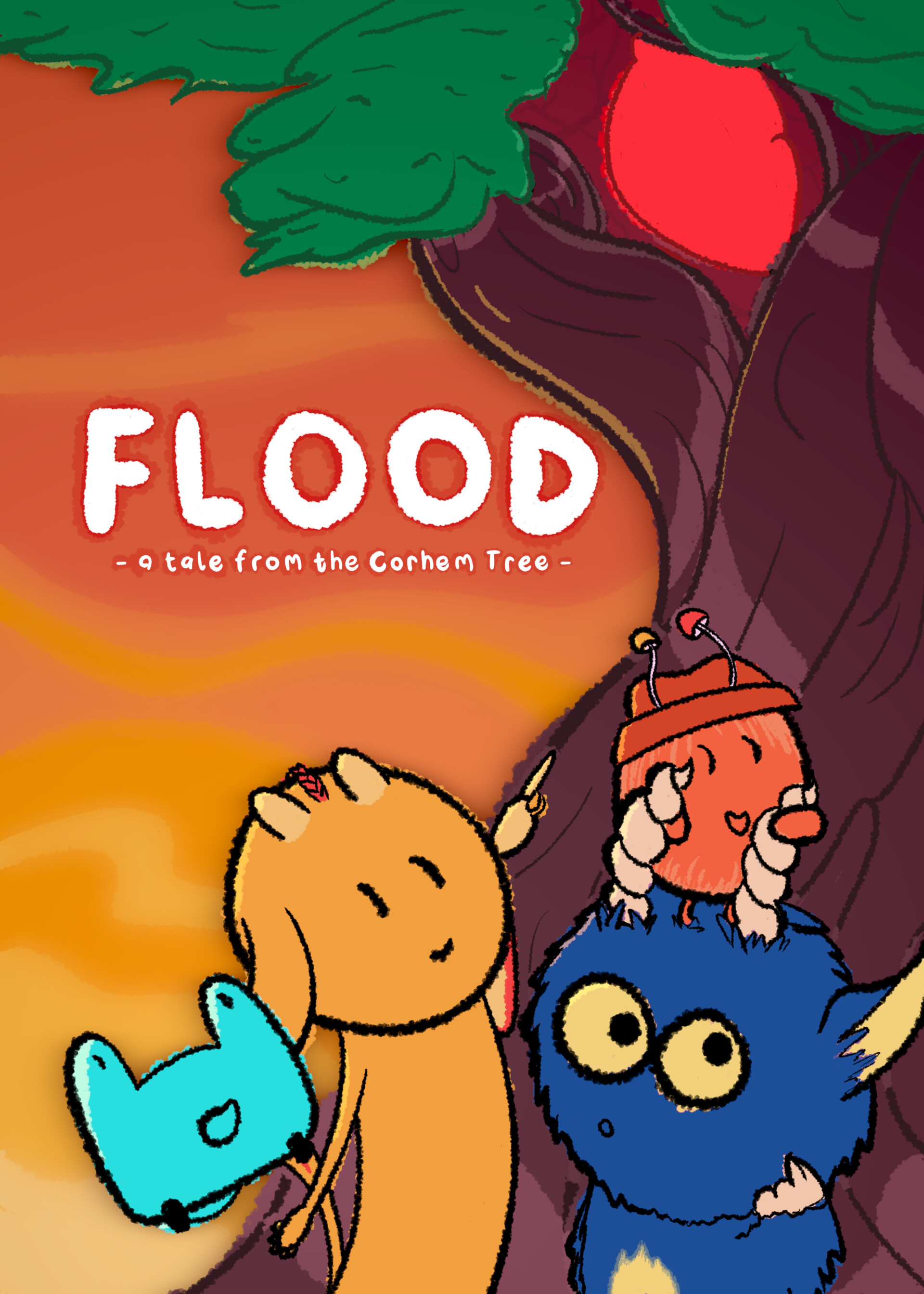 ArtStation - Flood (Comic - Tales from the Corhem Tree)