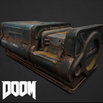 ArtStation - Doom - Exterior Props