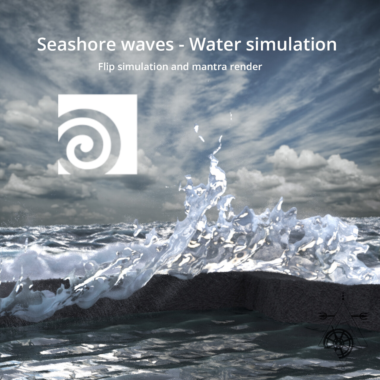 ArtStation - Seashore waves
