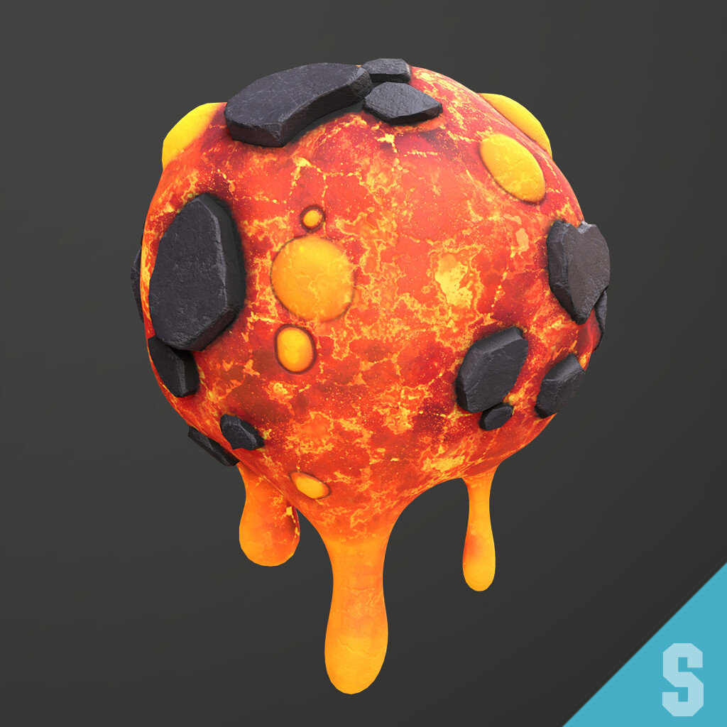 ArtStation - Lava artifact