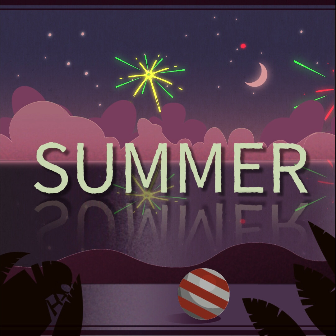 ArtStation - Motion graphic : Summer Vibe