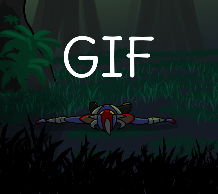 ArtStation - Tephra Splat (GIF)