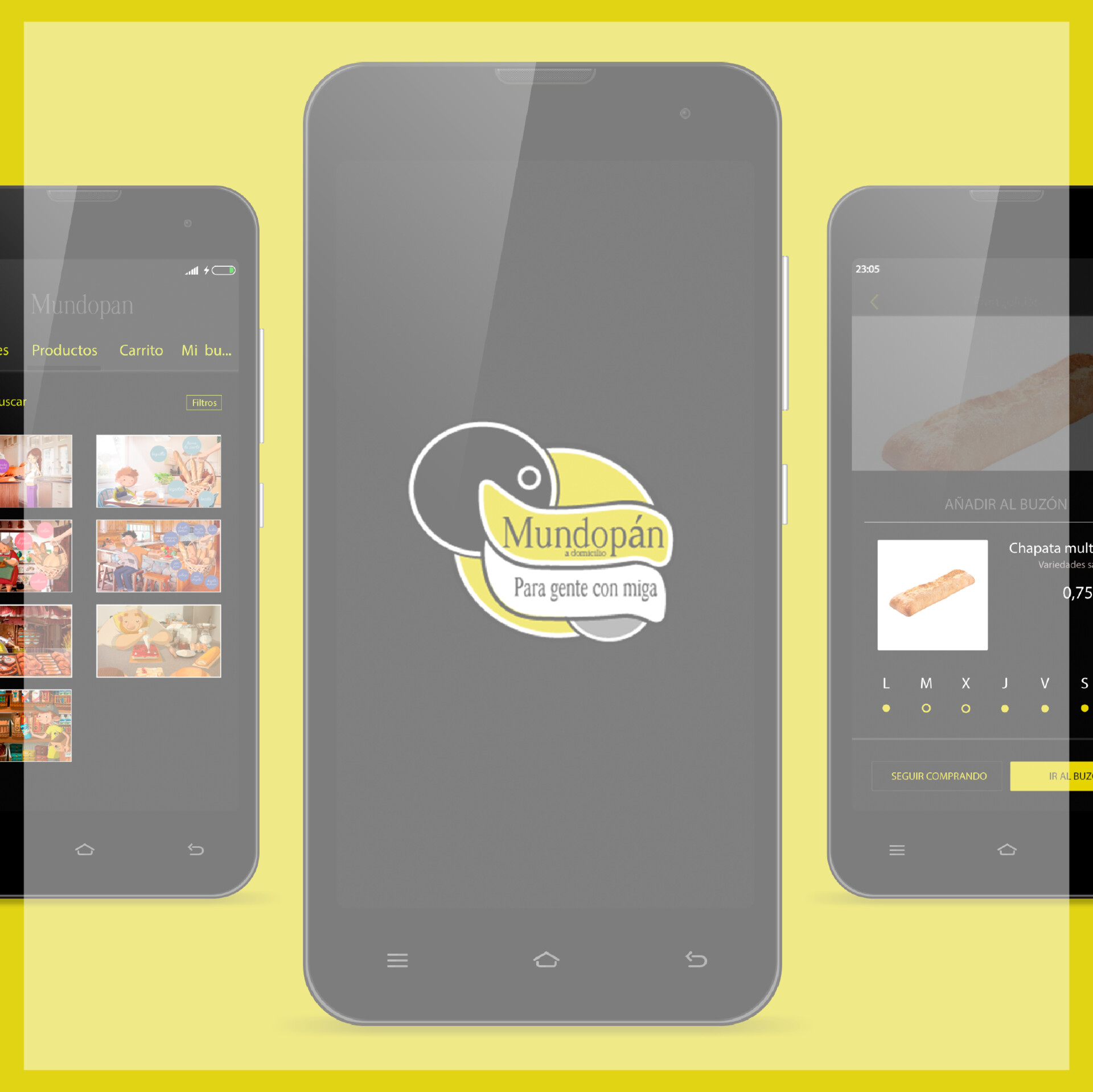 ArtStation - Mundopán -- Mobile App Prototype