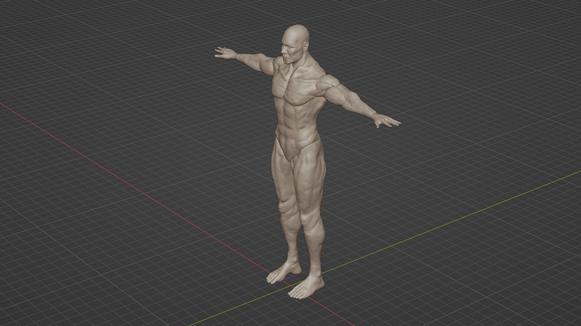 ArtStation - Male Sculpting Practice