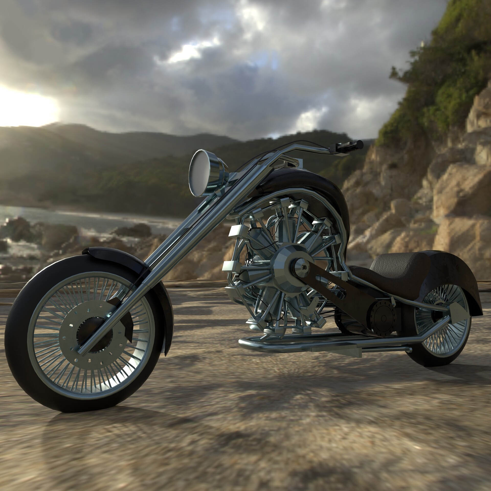 ArtStation - Chopper Concept ART