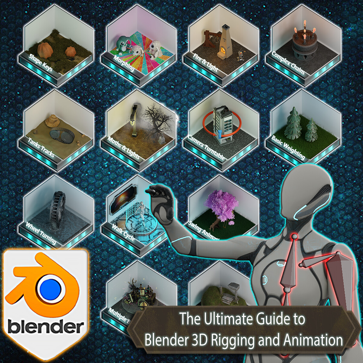 3D Tudor - The Ultimate Guide to Blender 3D Rigging and Animation