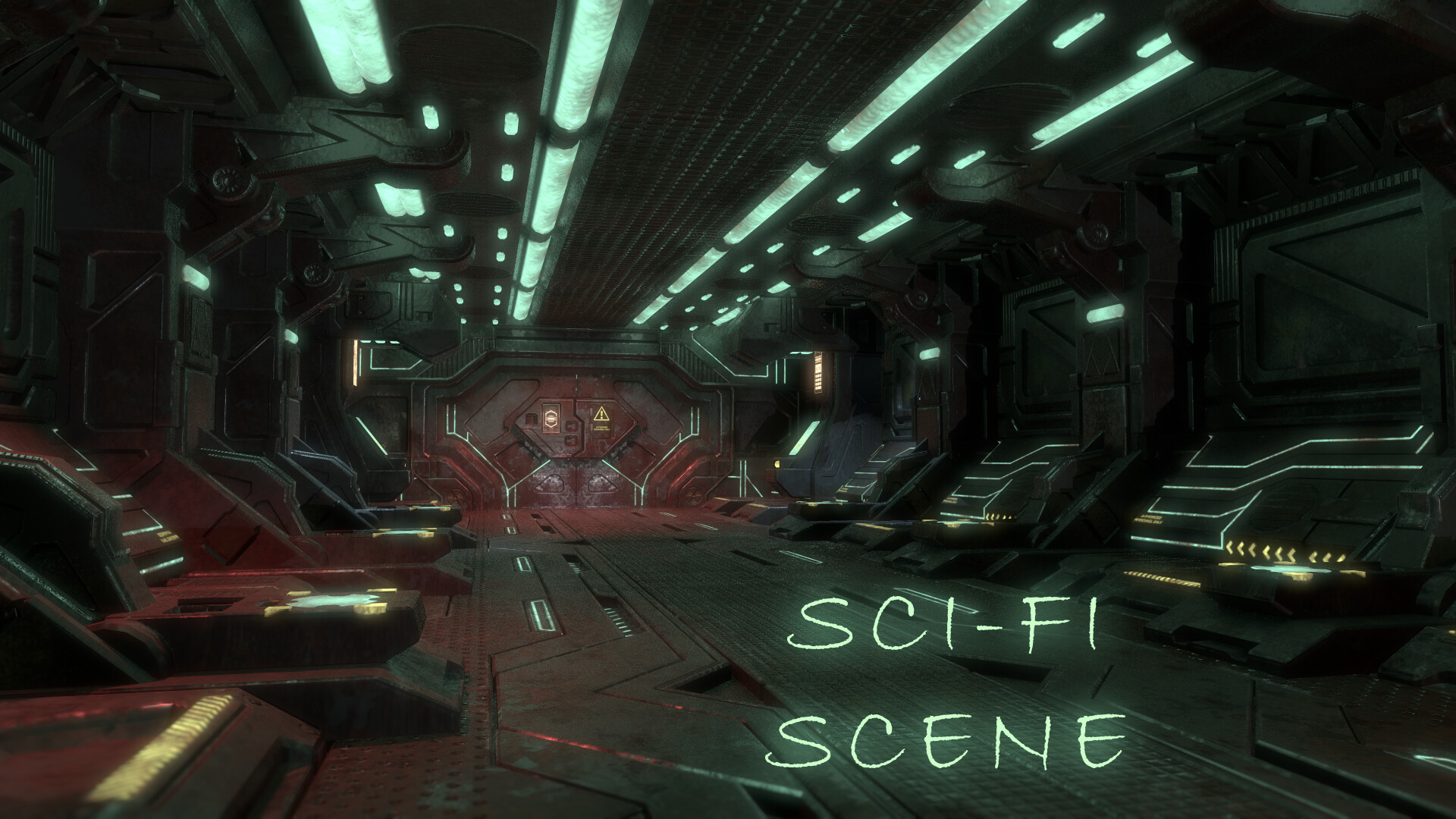 ArtStation - Sci-fi scene