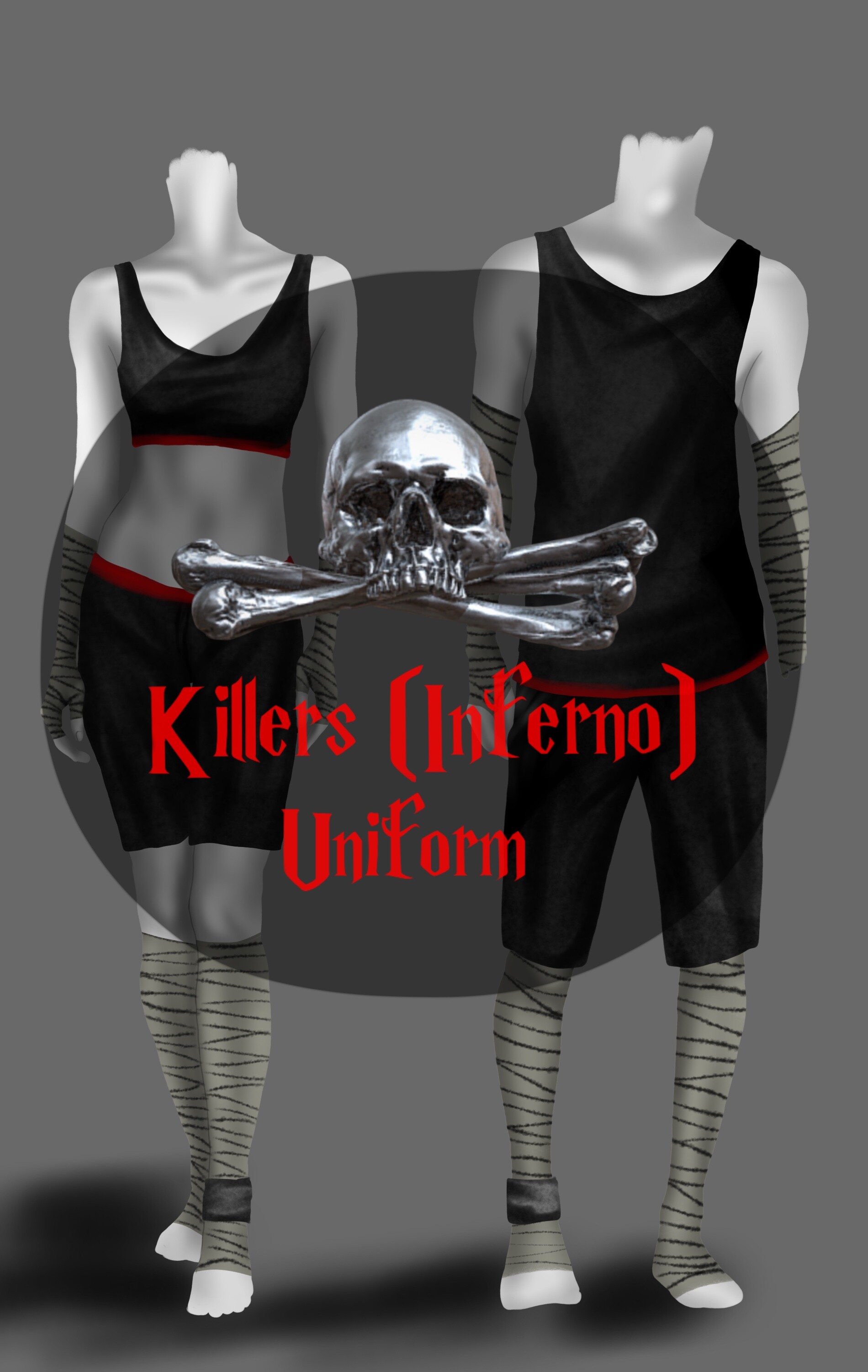 ArtStation - Inferno’s Uniform - Amalthea Academy N666