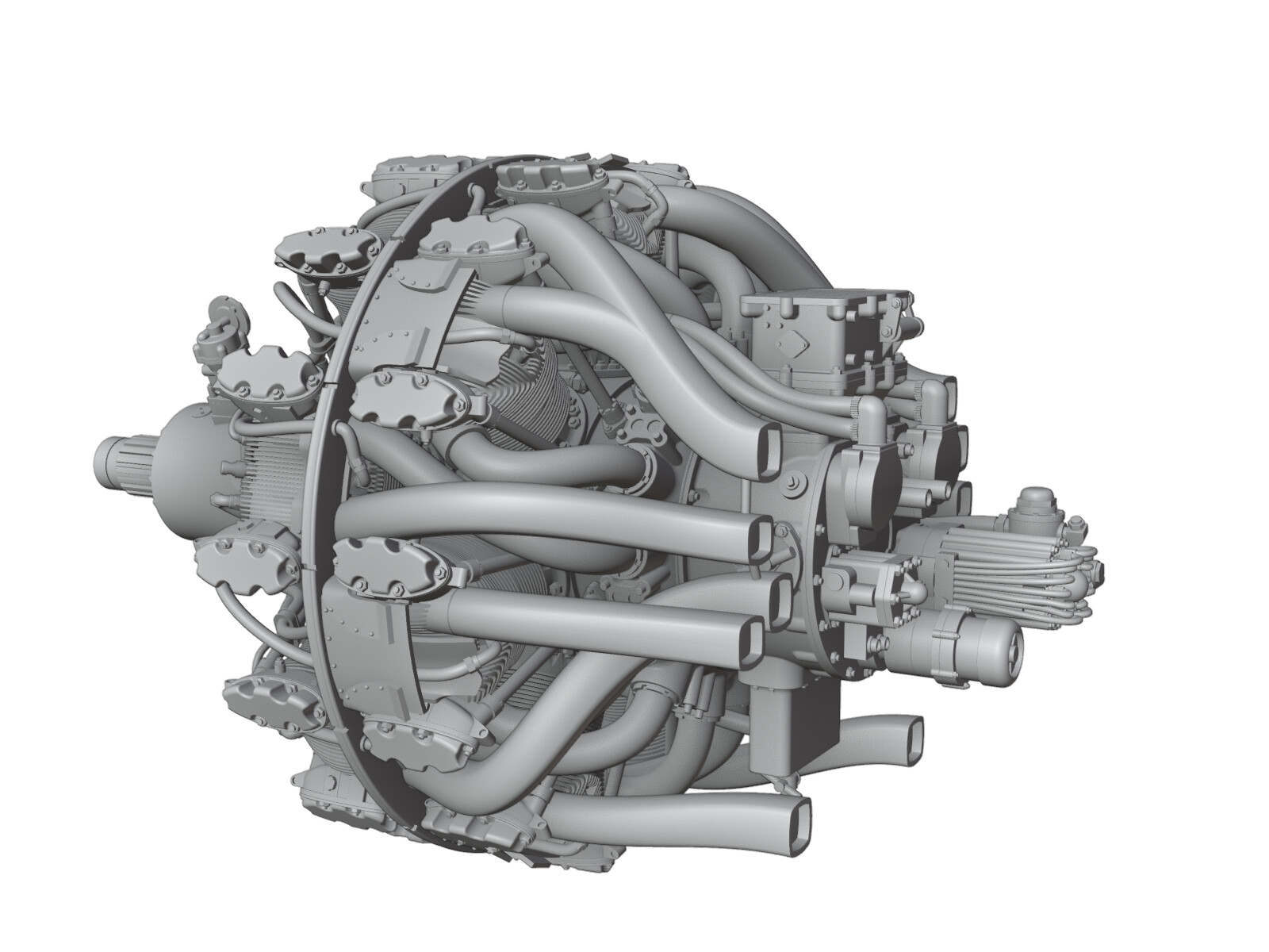 ArtStation - engine M(AH)-82FN
