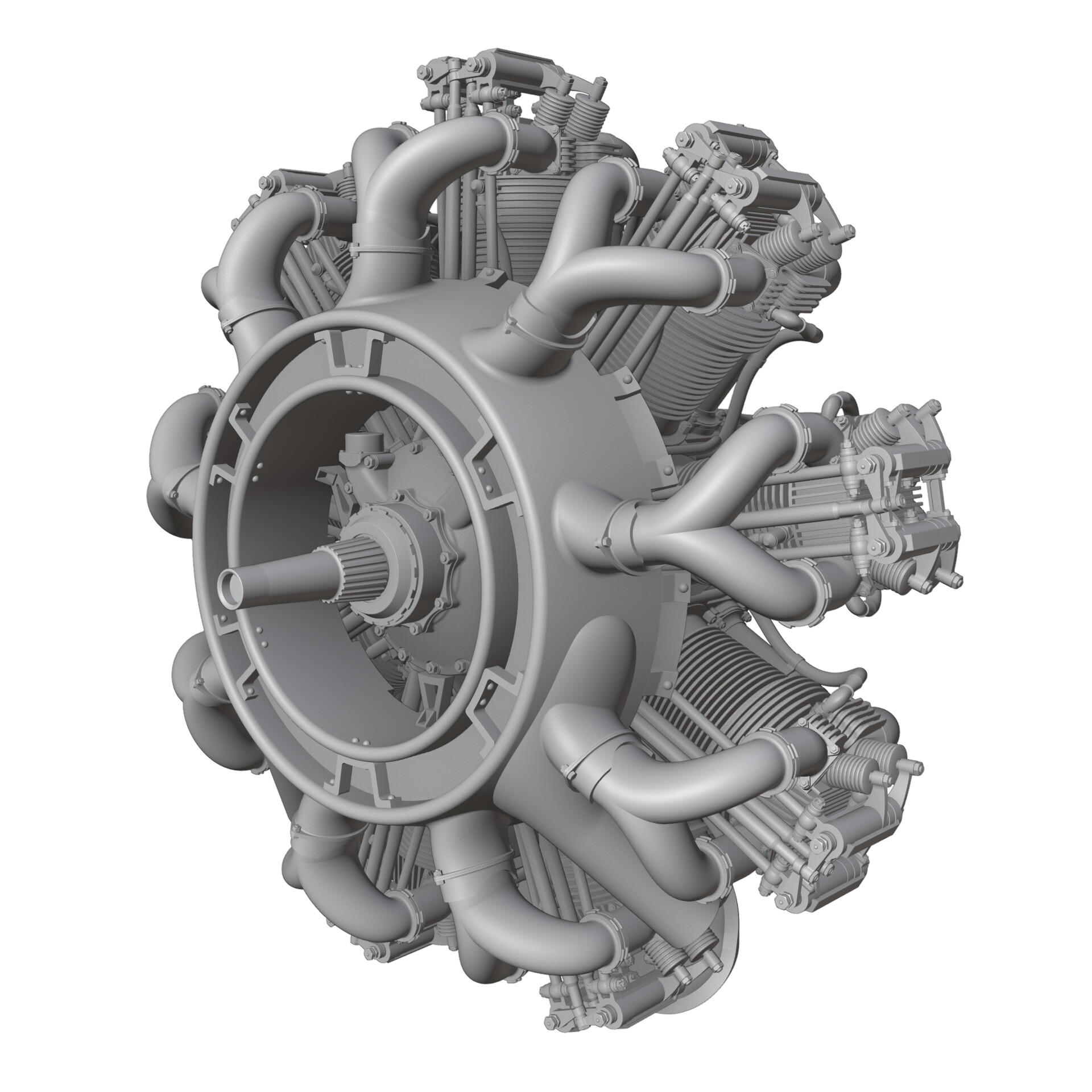 ArtStation - engine Bristol Jupiter