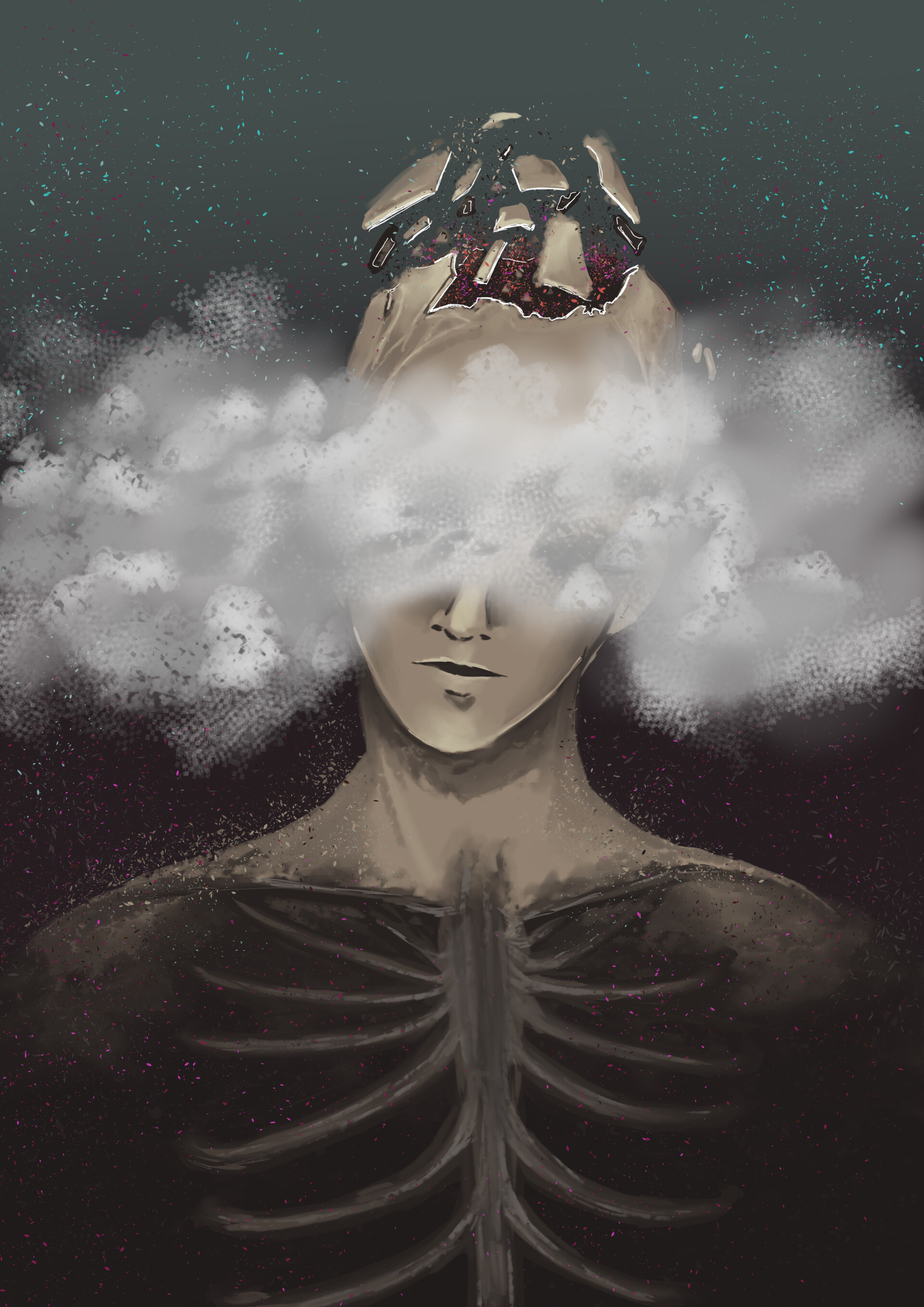 ArtStation - Foggy head