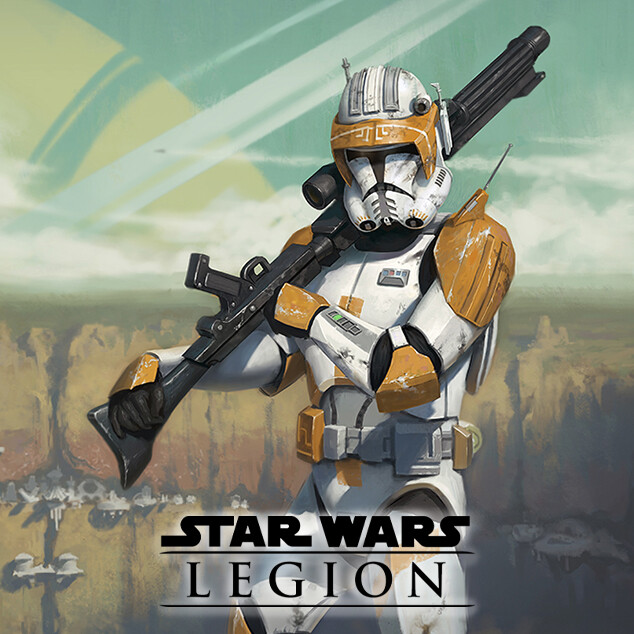 ArtStation - Star Wars Legion Commander Cody