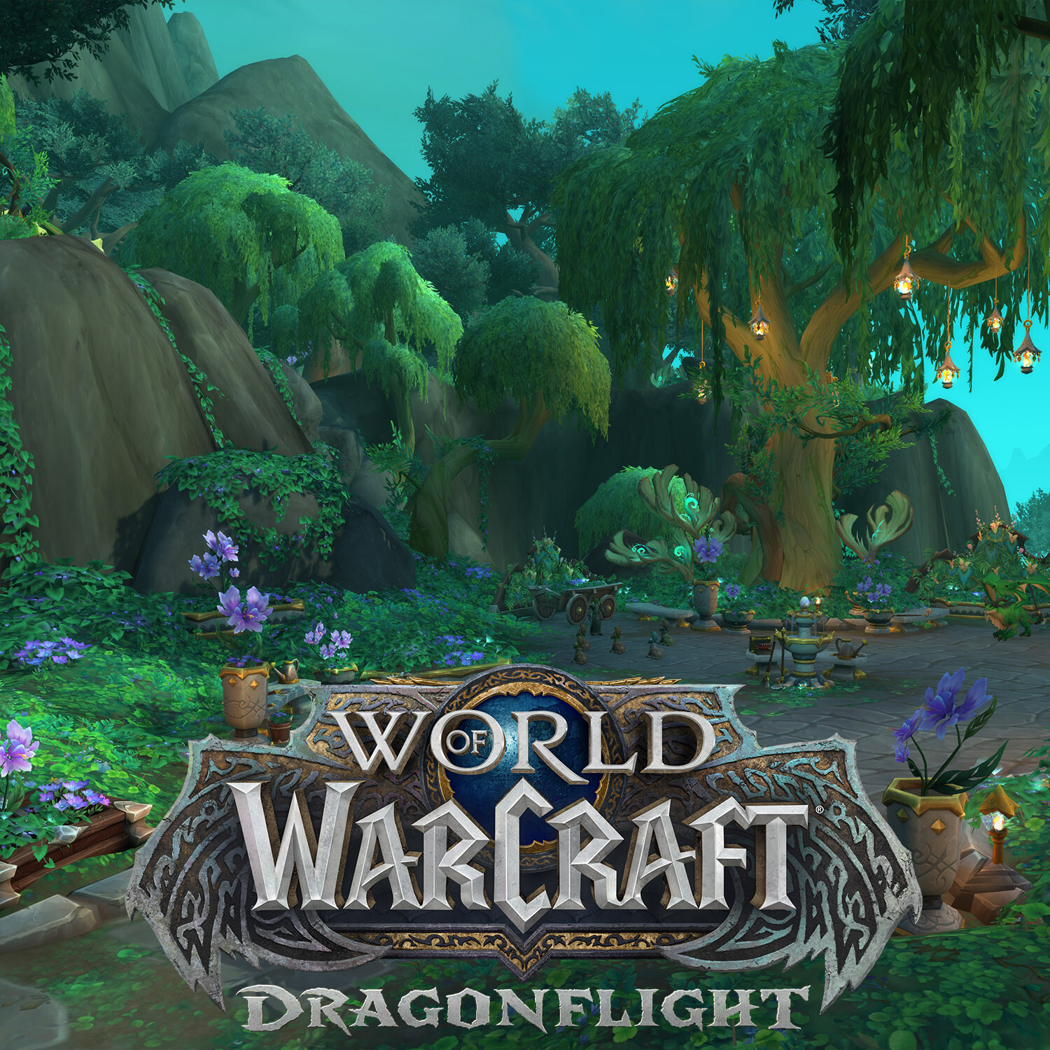 ArtStation - World of Warcraft: Dragonflight-Emerald Gardens