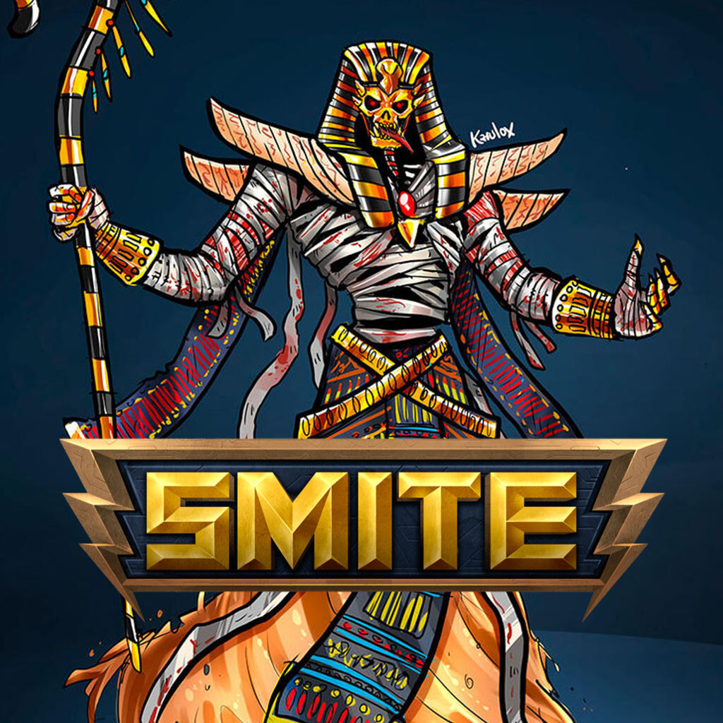 ArtStation - Hades Cursed Pharaoh Smite Skin