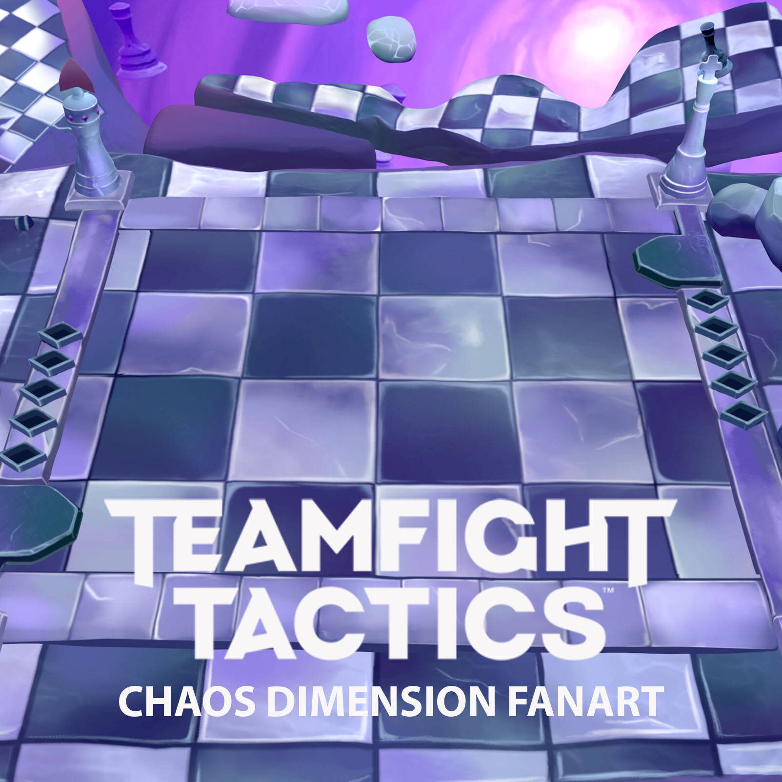 ArtStation - Teamfight Tactics Fanart - Chaos Dimension