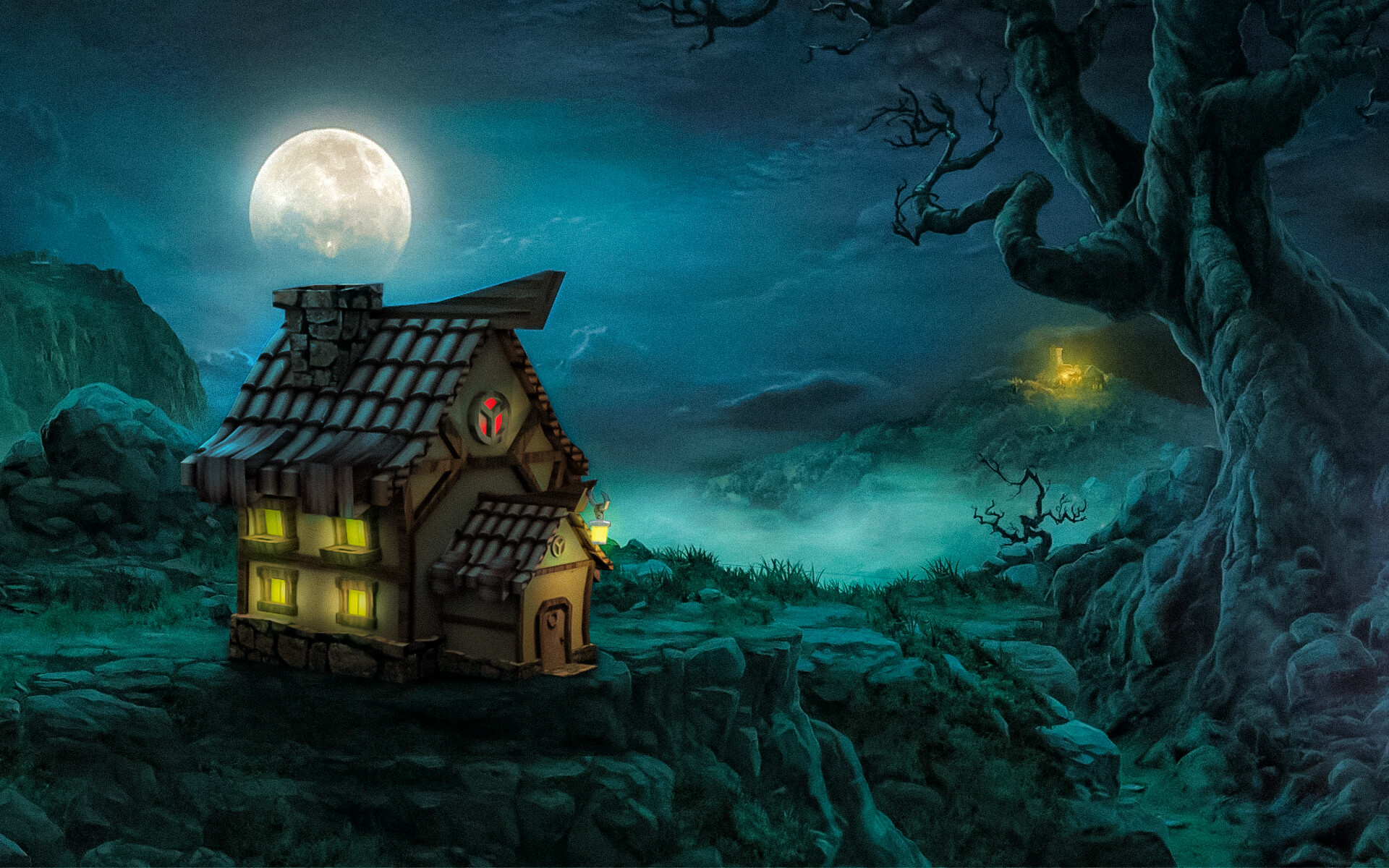 ArtStation - Horror Gaming house 3D