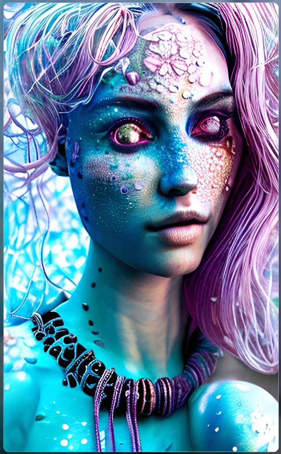 ArtStation - AI Gen Underwater with Corals