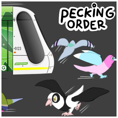 ArtStation - Pecking Order - Concept Art and Graphics Design