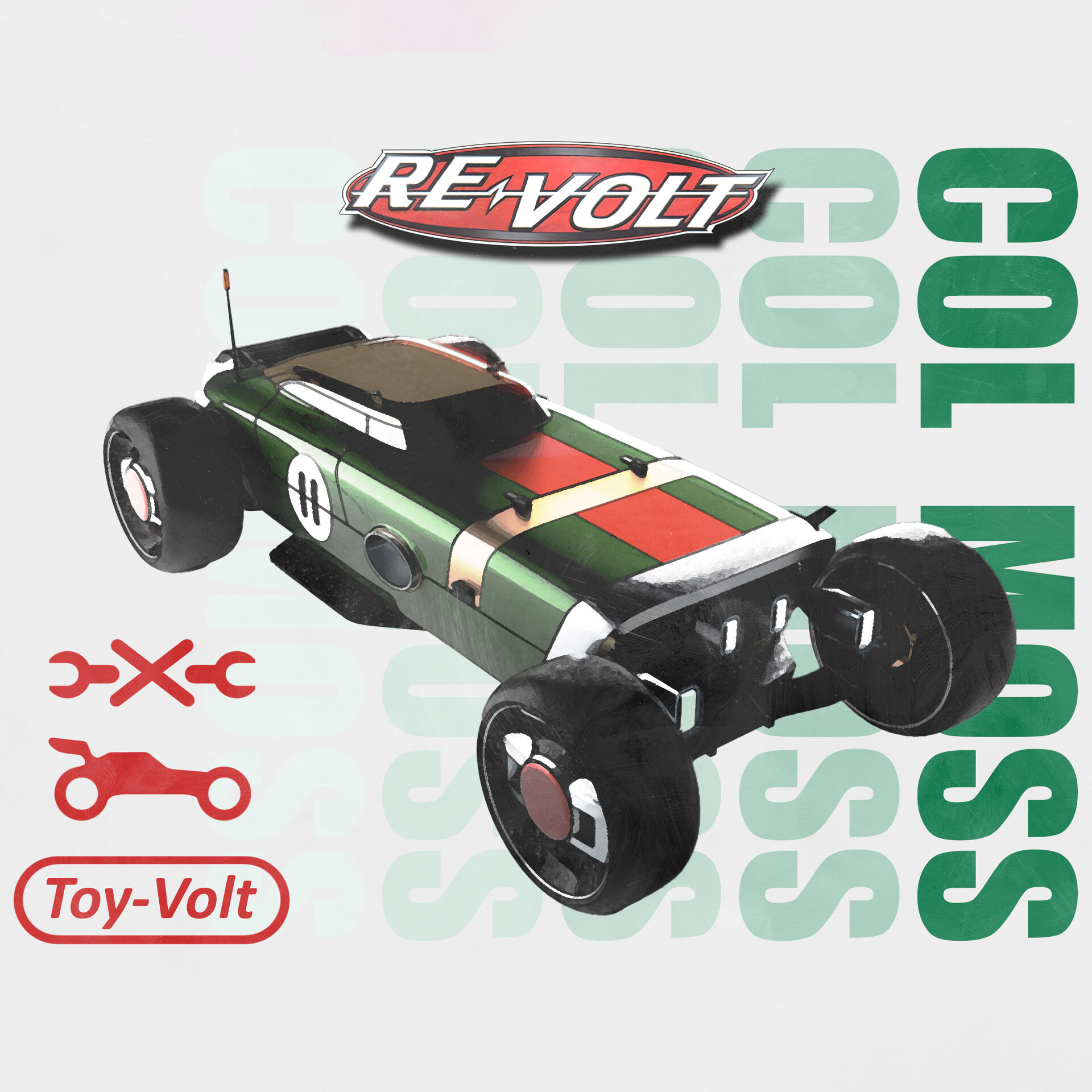 ArtStation - ReVolt CarDesign Speedrun | PART 1 - COL MOSS