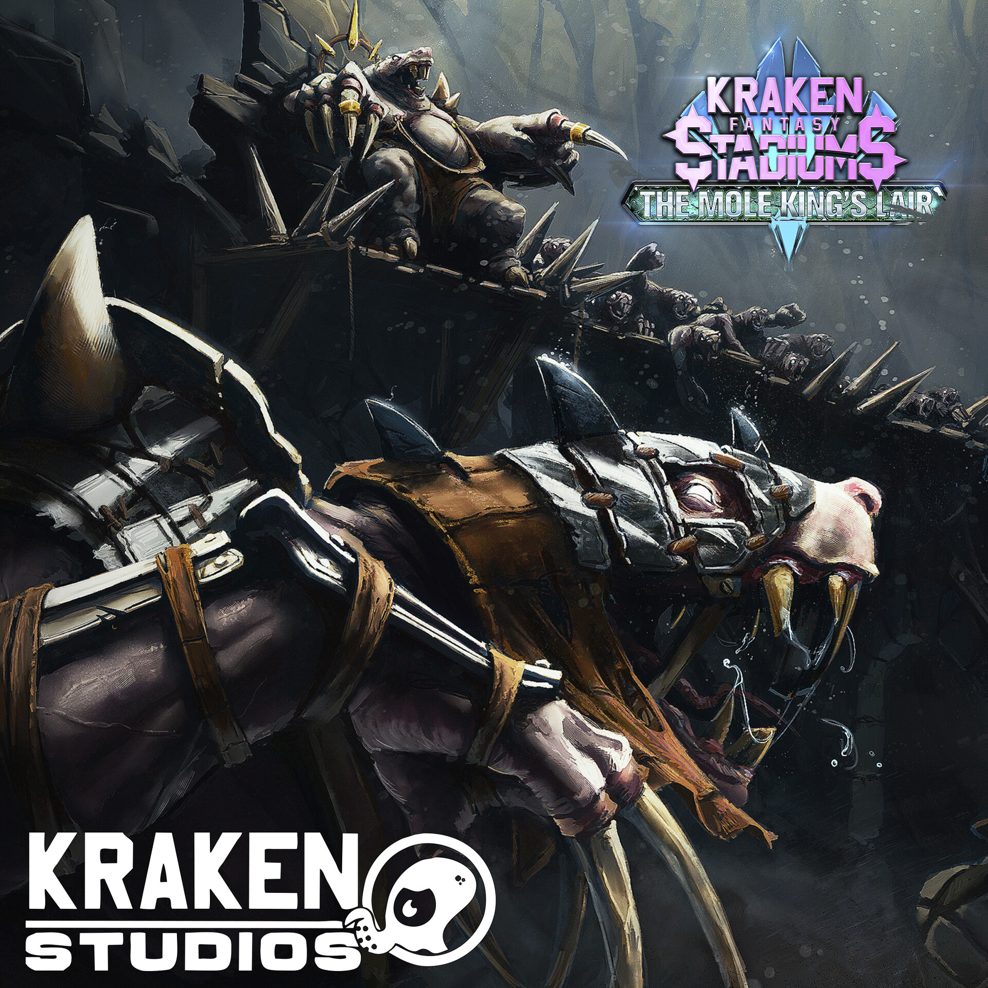 ArtStation - KRAKEN FANTASY STADIUMS - THE MOLE KING'S LAIR