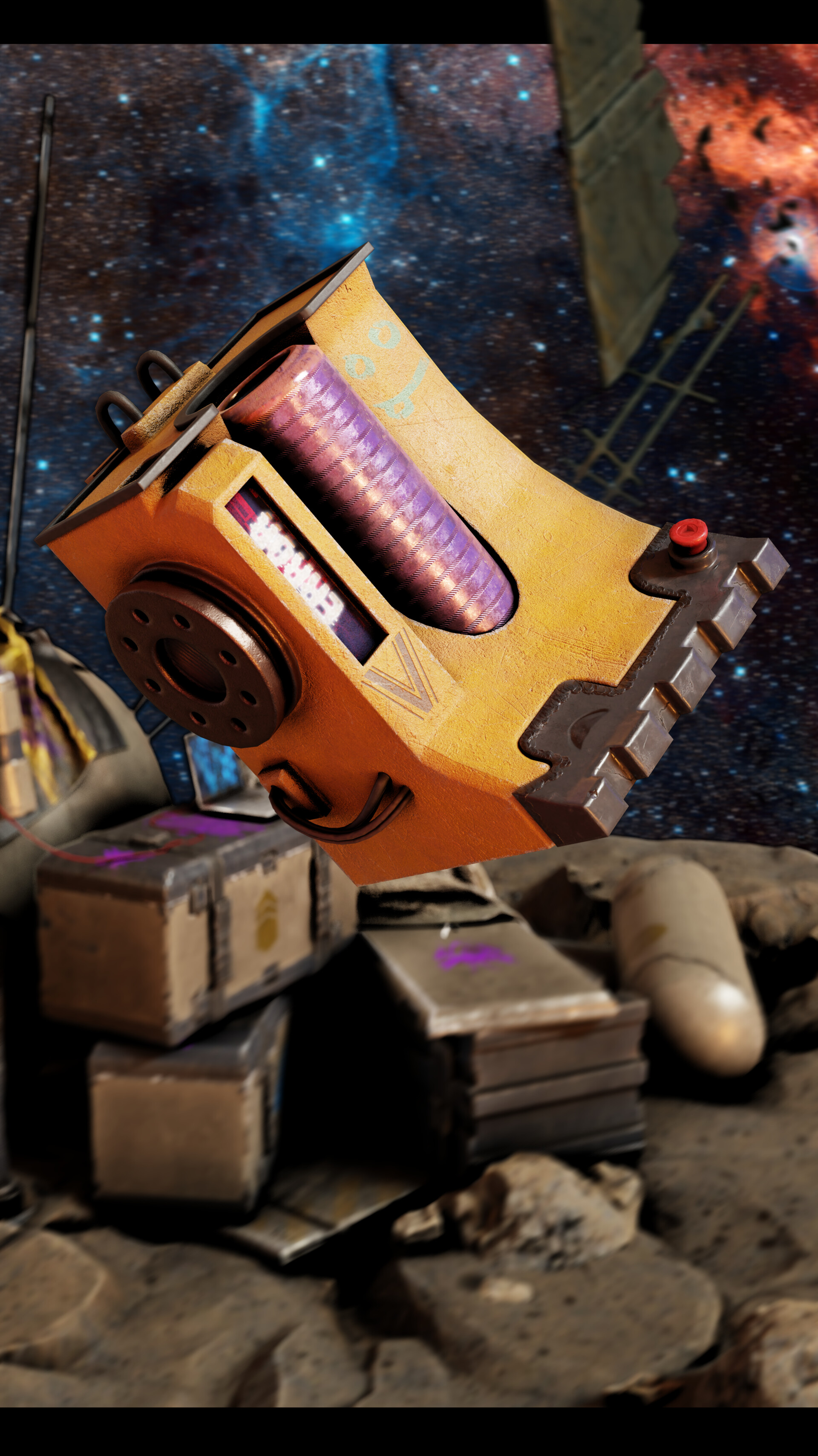 ArtStation - Steam Machine Prop