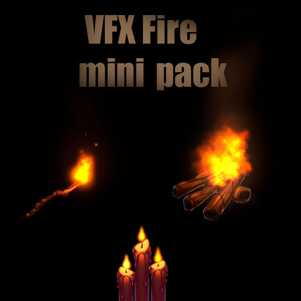 ArtStation - VFX Fire mini pack