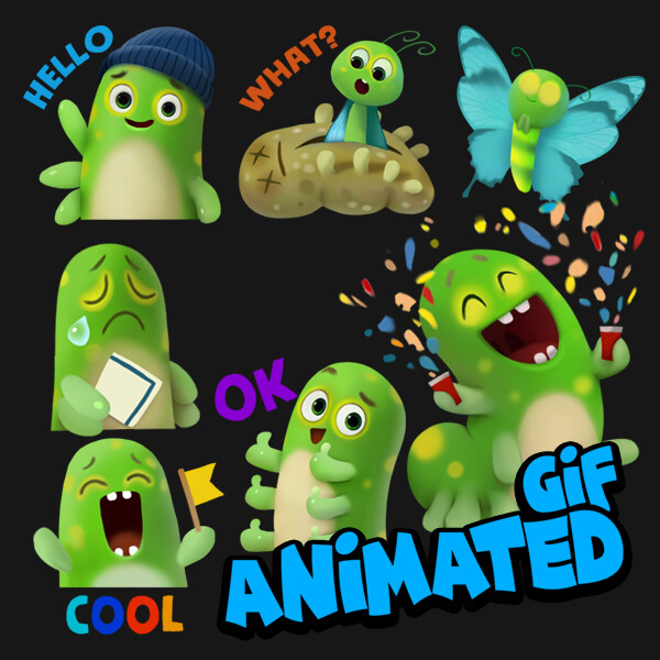 ArtStation - Animated Stickers