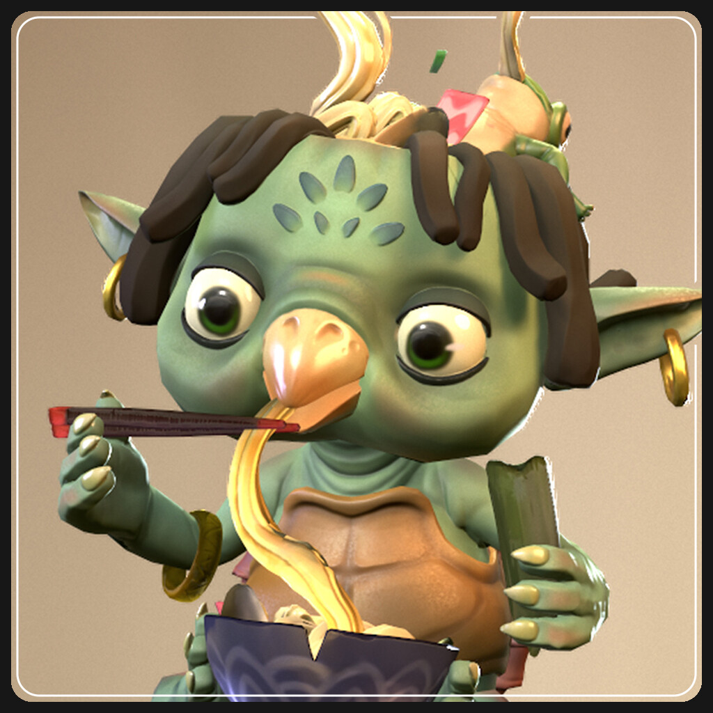 ArtStation - Ramen Kappa!