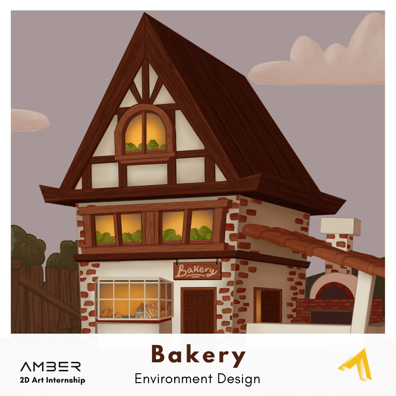 ArtStation - Bakery - Environment Design