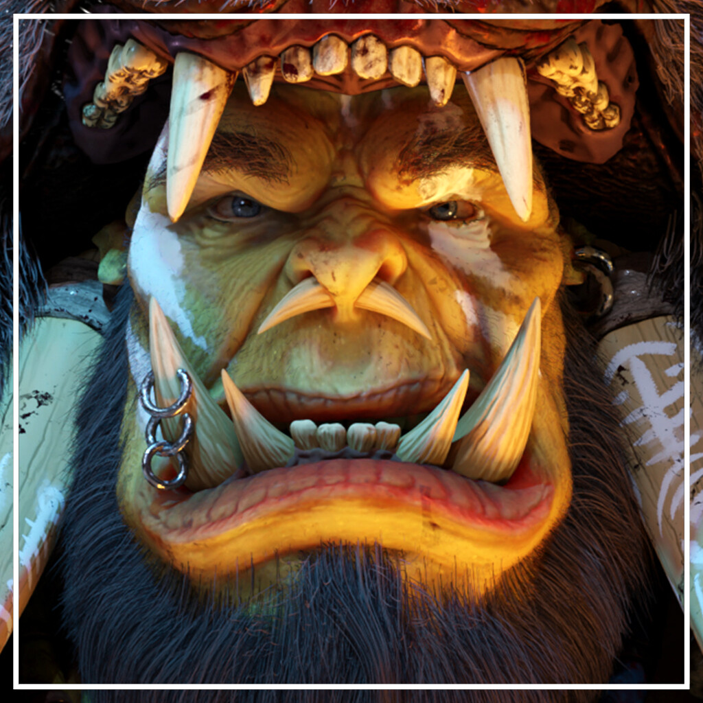 ArtStation - Orc Warrior