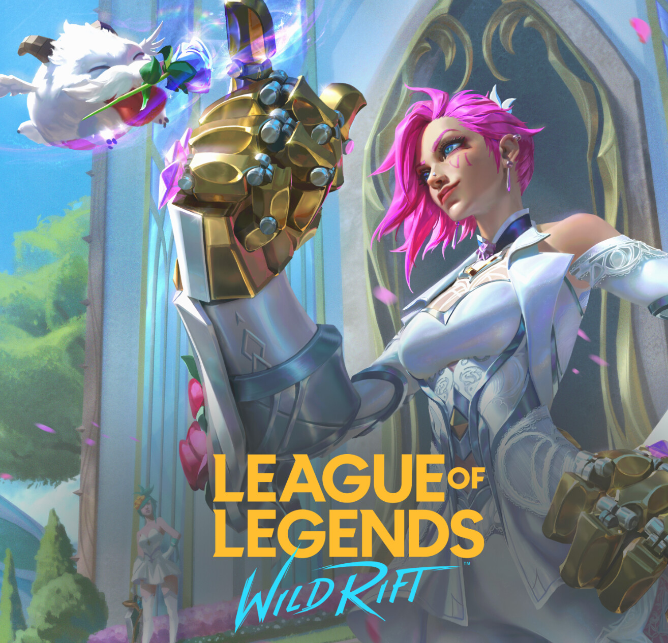 ArtStation - League of legend WildRift Crystal Rose Vi