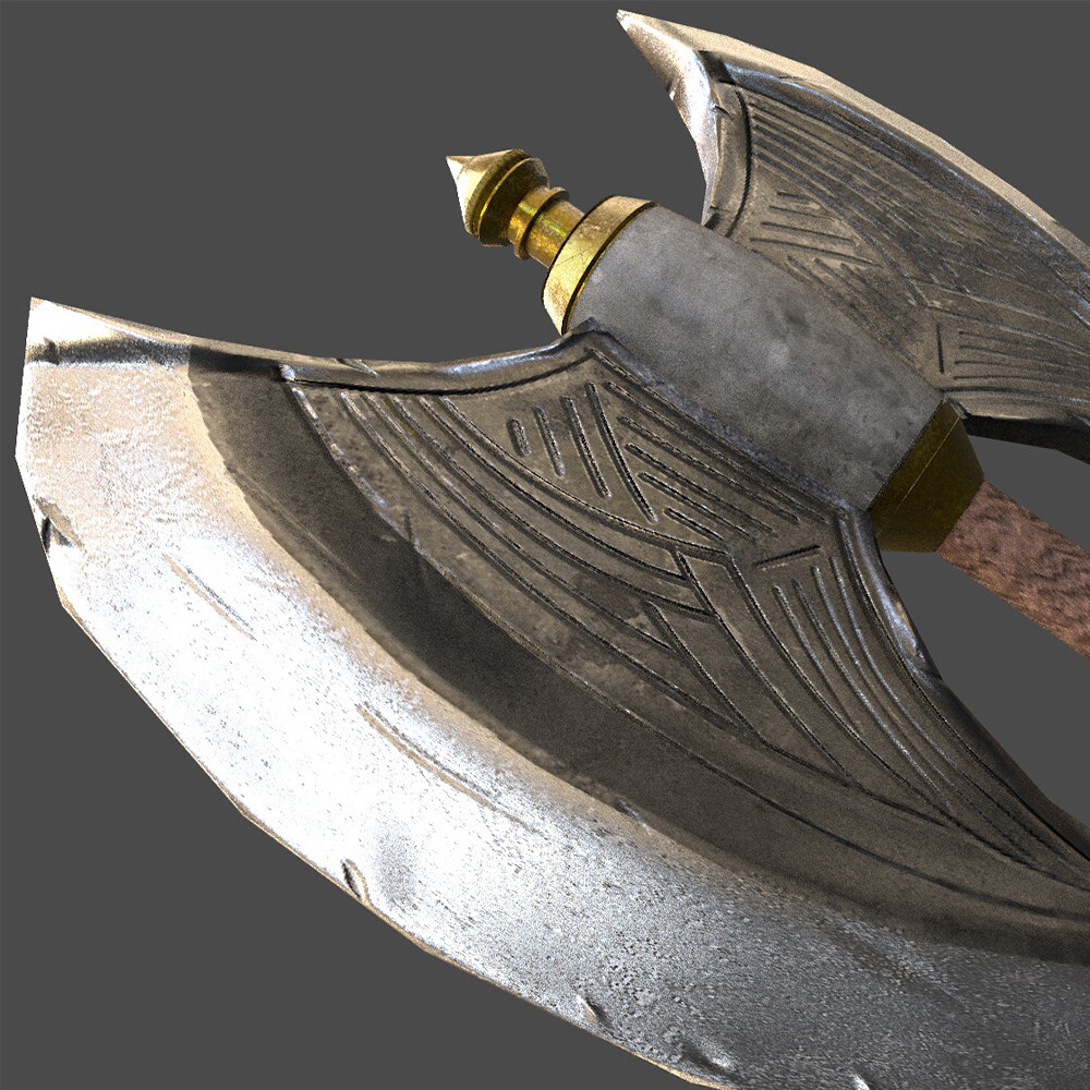 ArtStation - LABRYS - a Double-Edged Axe