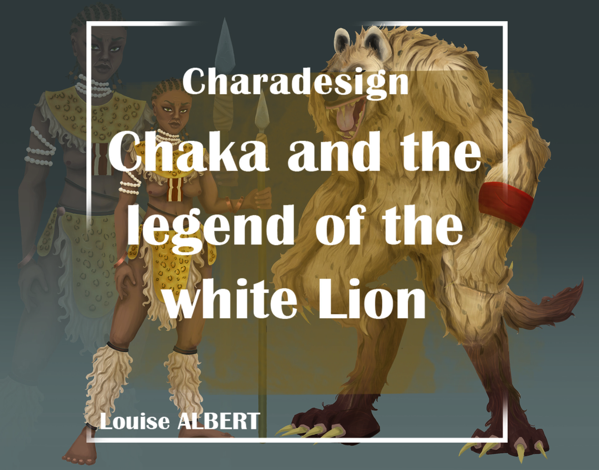 ArtStation - Charadesign: Chaka The Legend of the White Lion