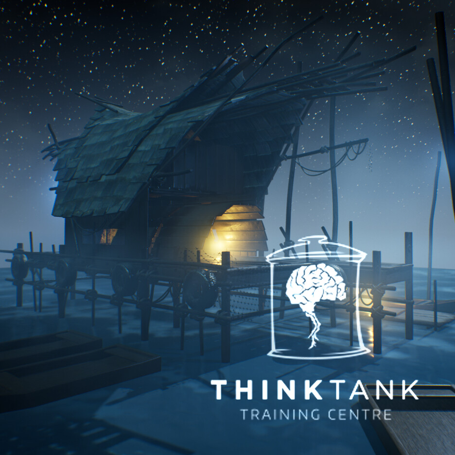 ArtStation - Fishing Hut, final project for Intermediate term, Think ...