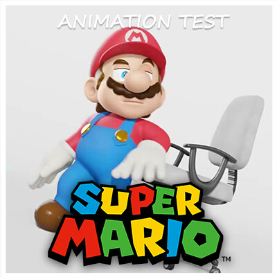 ArtStation - Mario Animation test (2022)