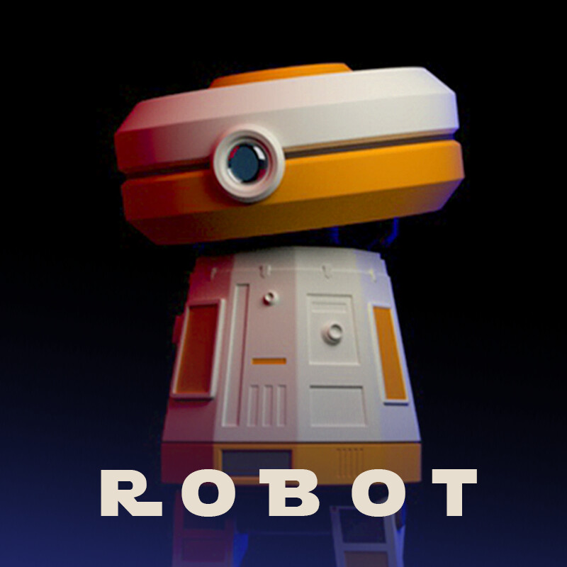 ArtStation - 3D Robot