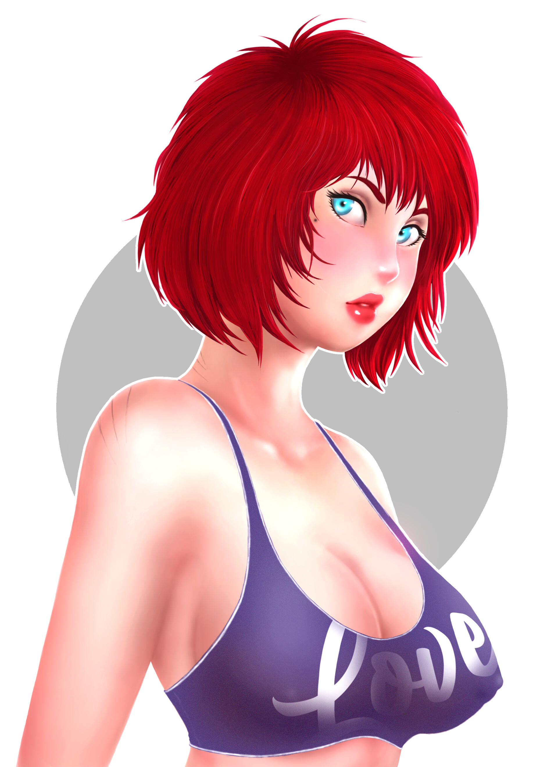 ArtStation - Redhead