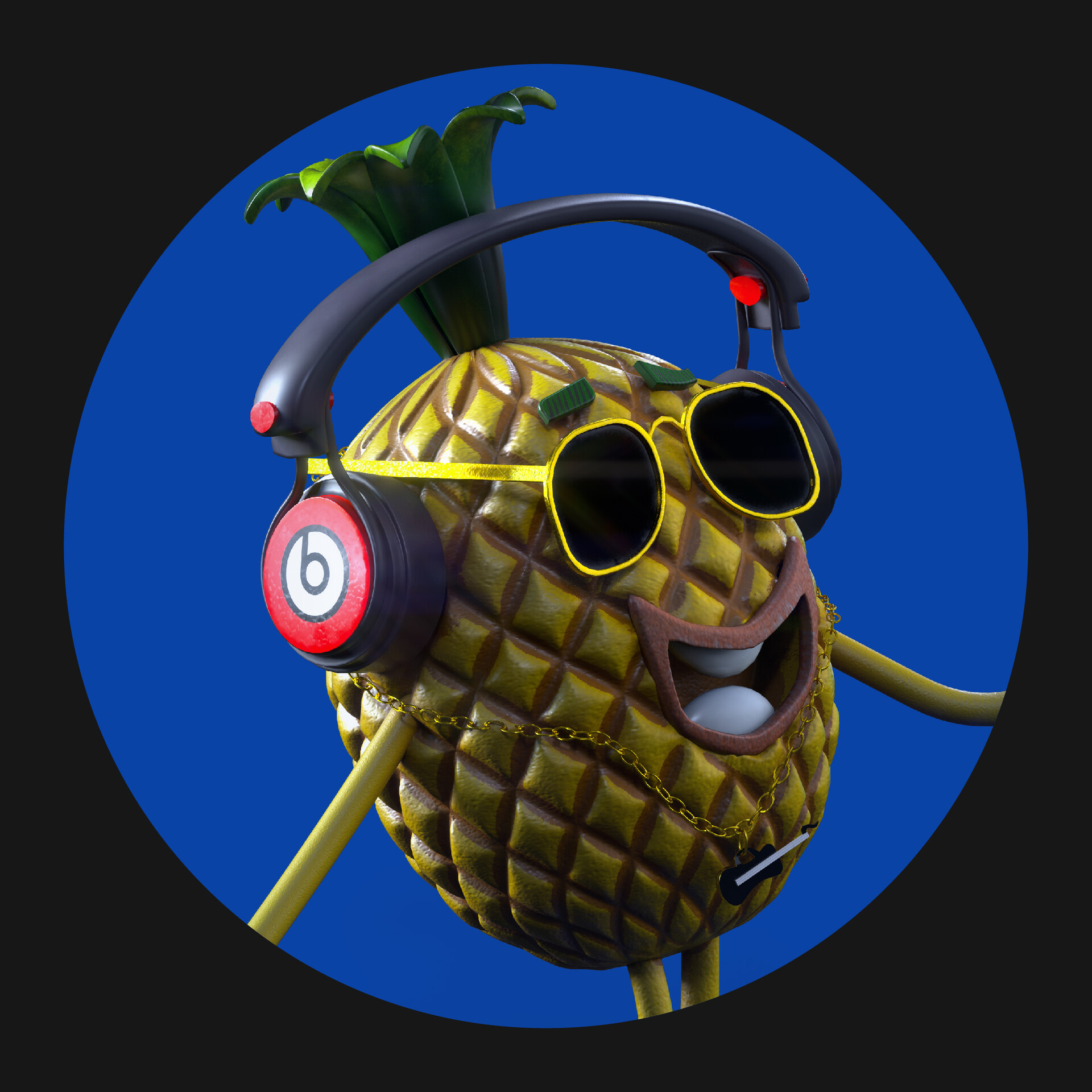 ArtStation - Pineapple Man Character Design