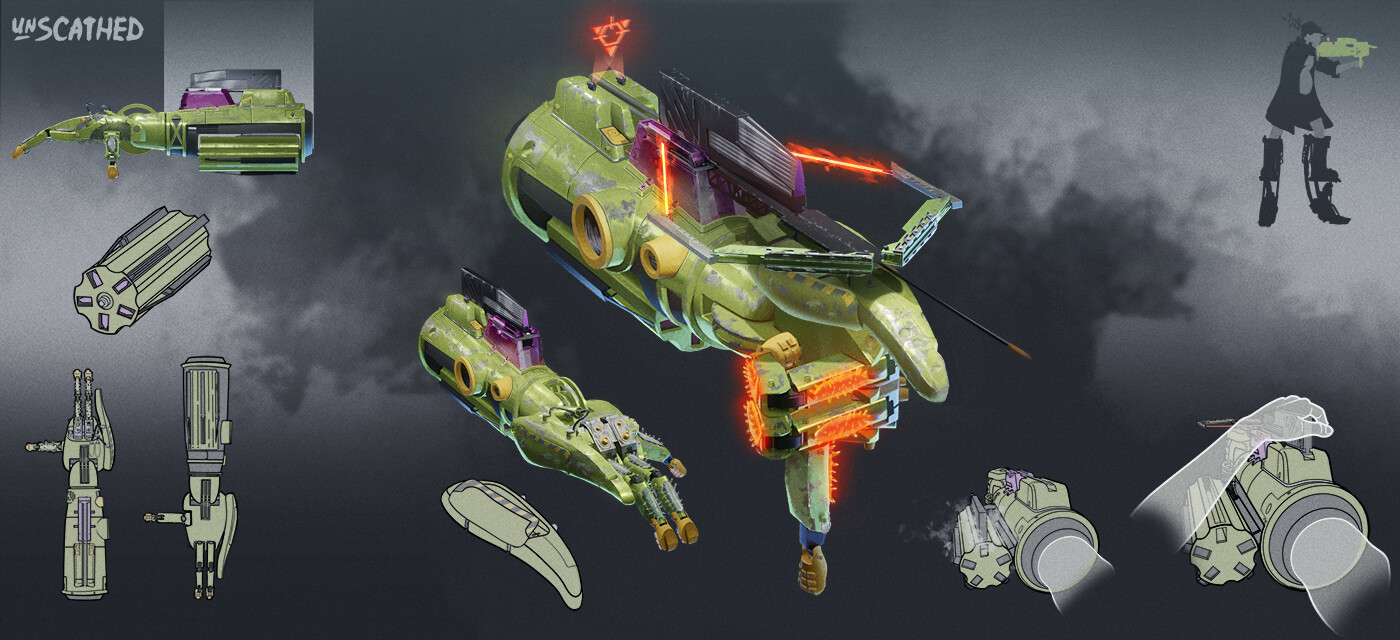 ArtStation - Crossbow Gauntlet