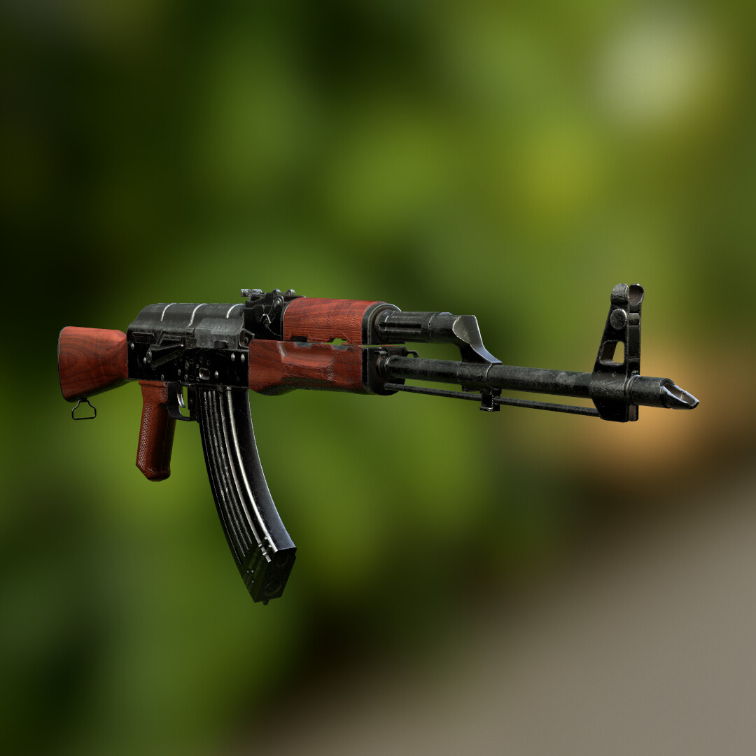 ArtStation - AKM - Assault Rifle
