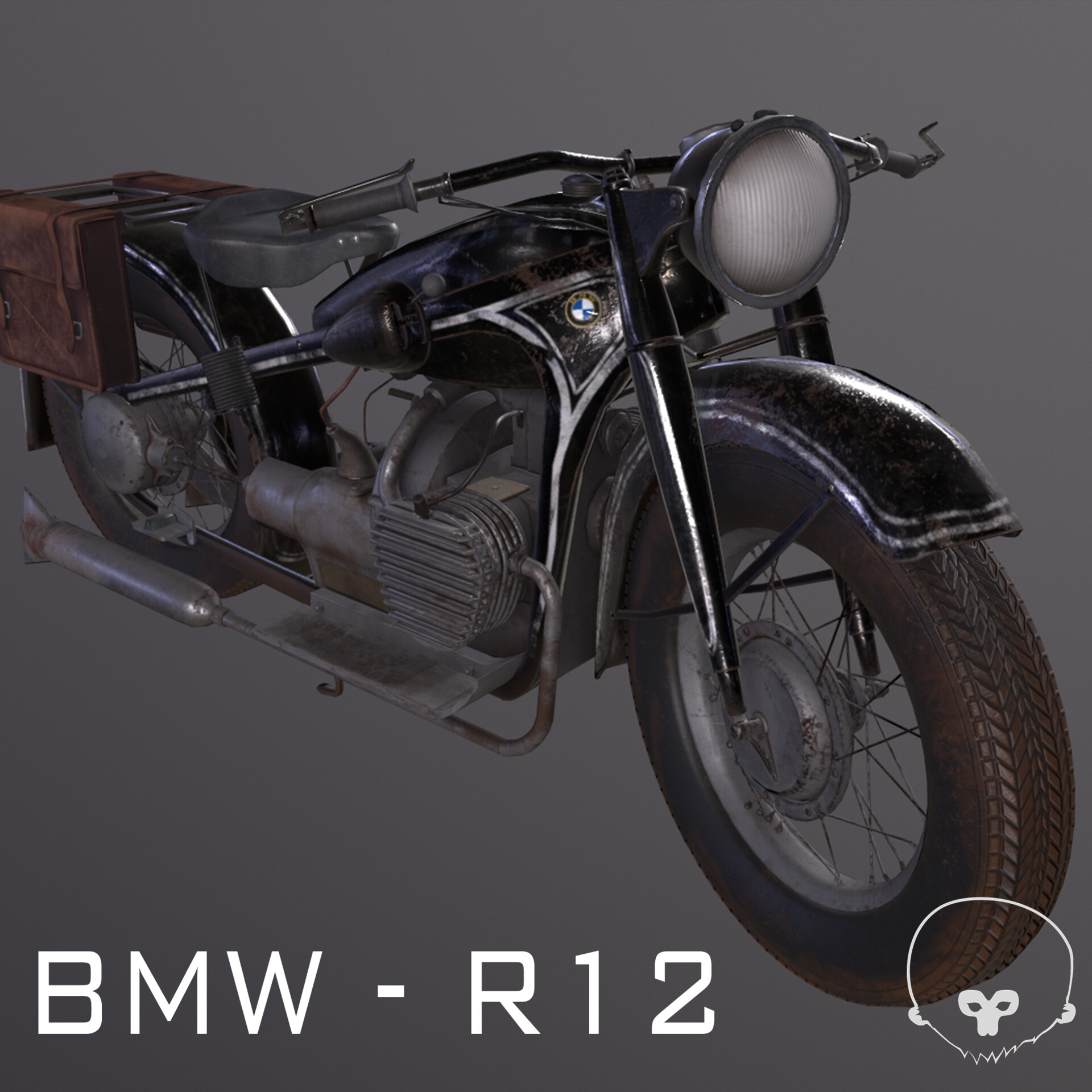 ArtStation - Hero Prop BMW-R12