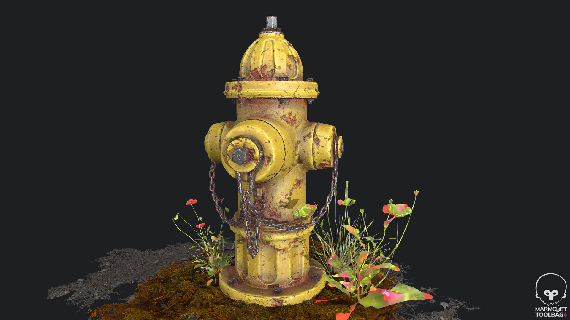 ArtStation - Water hydrant - Final renders
