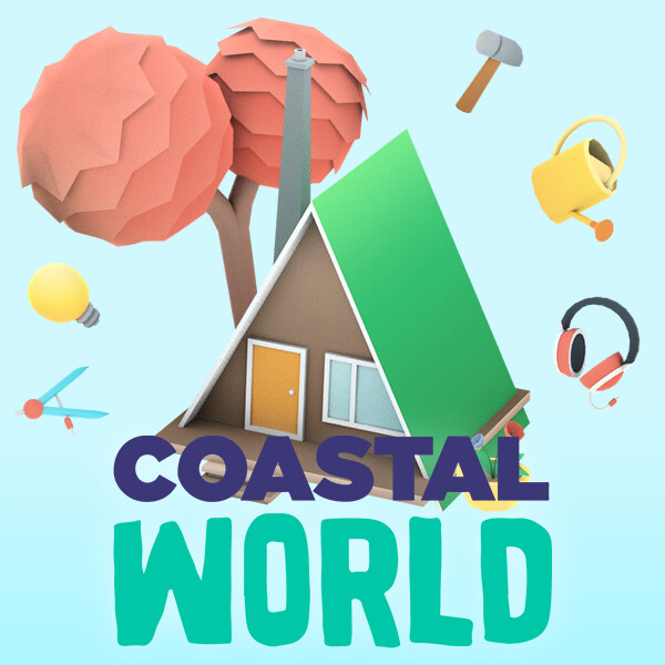 ArtStation - Coastal World - environment & props art